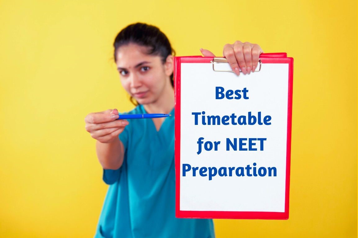 Best Time Table for NEET Preparation 2025 : Tips and Tricks