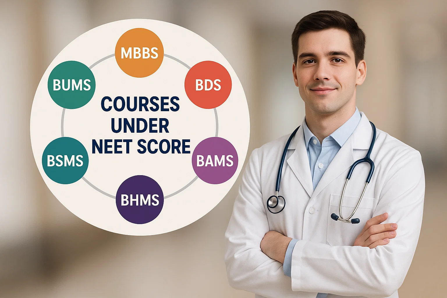 Courses to Apply Using NEET Score – MBBS, BDS, Nursing, Ayush